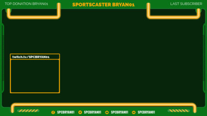 Placeit - Twitch Overlay Maker Generator for a Soccer-Themed Streaming ...