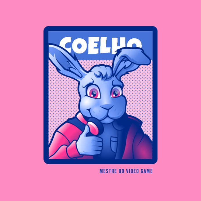 Placeit - Logo Template for a Gamer with a Bunny Fursona