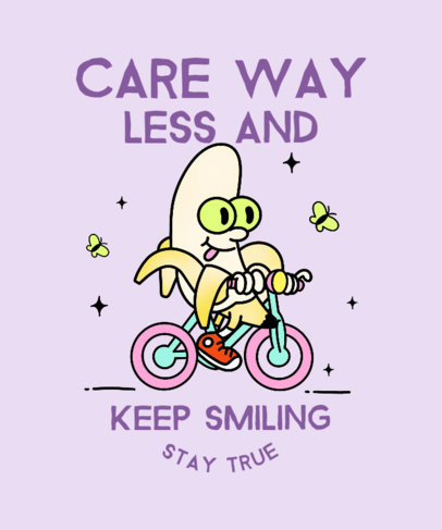 Placeit - T-Shirt Design Template Featuring Acid Cartoons