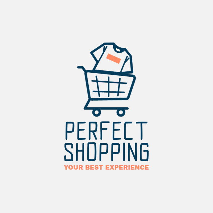 Placeit - POD Store Logo Maker With a Cart Graphic