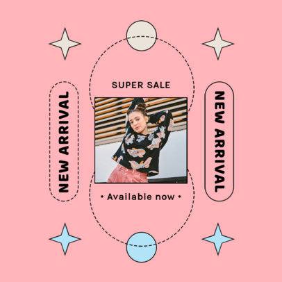 Placeit - Instagram Post Template for a New Apparel Collection Drop