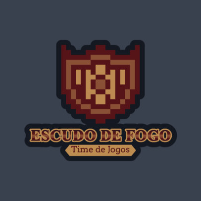 Placeit - Online Logo Maker for Retro Video Games With 8-Bit Graphics