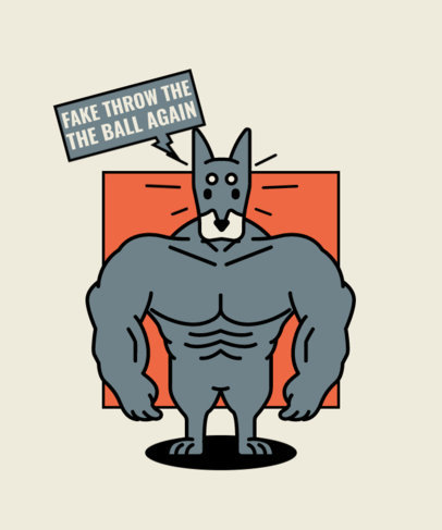 Placeit - T-Shirt Design Generator with a Graphic Inspired by Chad Doge ...