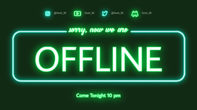Placeit - Offline Banner Maker With a Neon Aesthetic