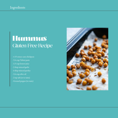 Placeit - Instagram Post Design Template for Carousel Featuring Baking ...