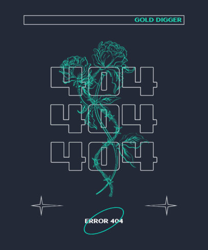 Placeit - T-Shirt Design Creator With a Trap Aesthetic and a Crying Eye ...