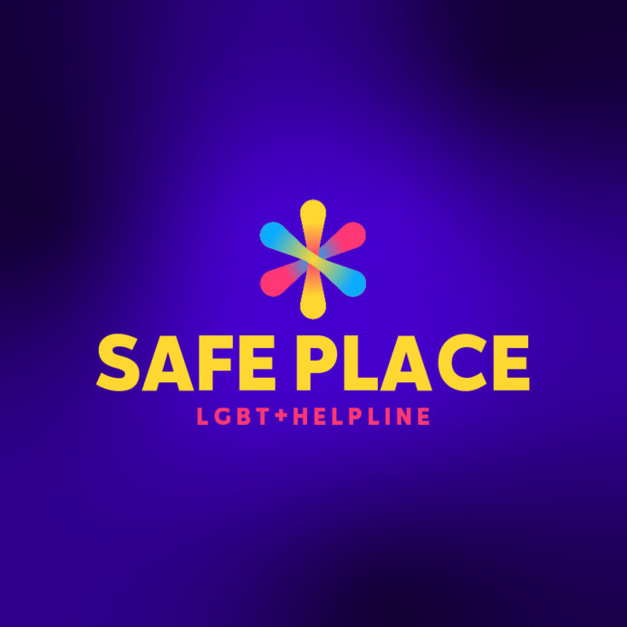 Placeit - Logo Template for an LGBTQ Non-Profit Helpline