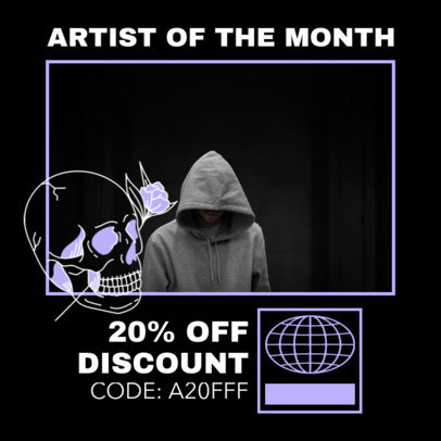 Placeit - Instagram Post Design Generator for a Trap-Inspired ...