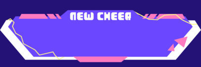 Placeit - Twitch Raid Alert Generator Featuring a Geometric Frame