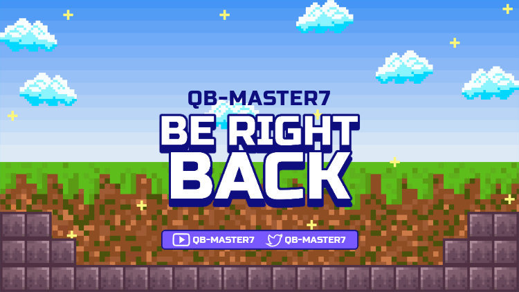 Placeit - Minecraft-Allusive Twitch Screen Design Generator With a BRB ...