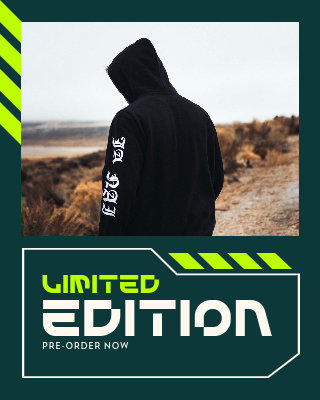 Placeit - Twitch Panel Generator Promoting Special Edition Merch