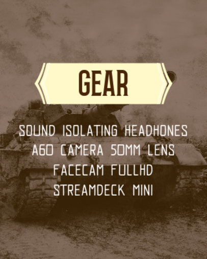 Placeit - COD-Inspired Twitch Profile Banner Design Template With a ...