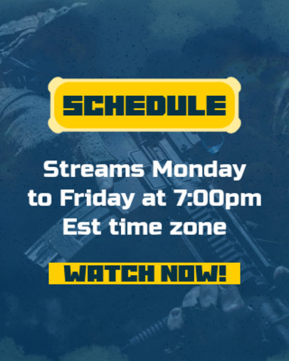 Placeit - Twitch Offline Banner Design Template With a COD-Inspired ...