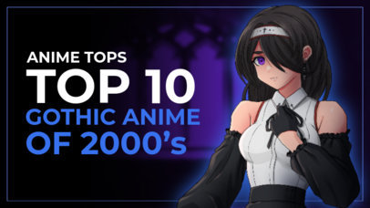 Placeit - YouTube Thumbnail Maker Featuring a Female Anime Character ...
