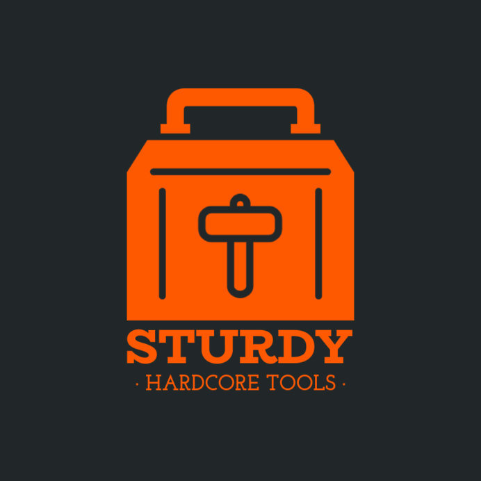 Placeit - Hardware Store Logo Creator Featuring a Hammer Icon