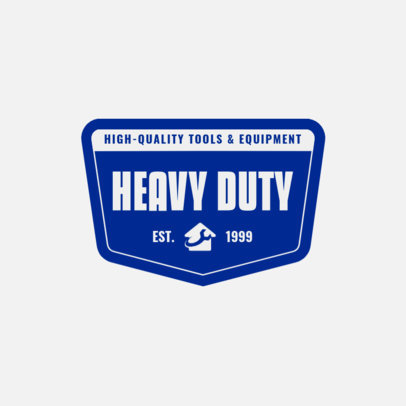 Placeit - Hardware Store Logo Creator with a Plaque Graphic