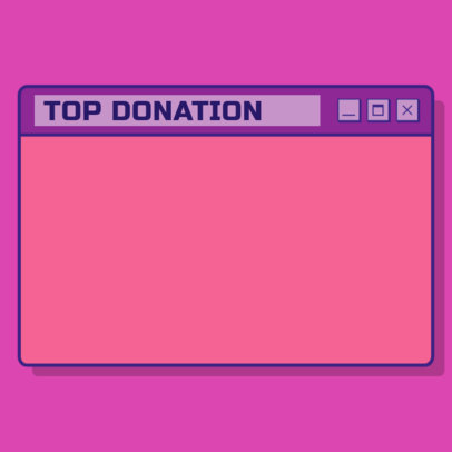 Placeit - Twitch Alert Design Creator for a New Donation Message