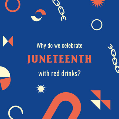 Placeit - Instagram Post Creator for a Juneteenth-Themed Carousel with ...