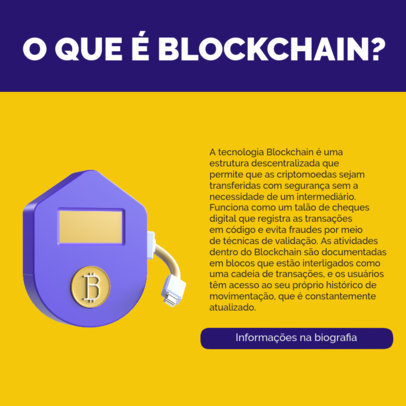 Placeit - Instagram Post Generator Featuring Virtual Assets Facts