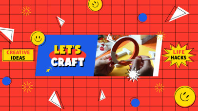 Placeit - YouTube Banner Maker for a Food Vlogger Featuring a Retro ...
