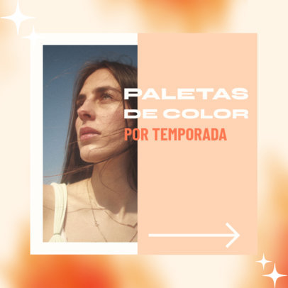 Placeit - Instagram Post Creator Featuring a Color Palette for Spring ...