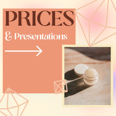 Placeit - Carousel-Themed Instagram Post Generator With a Facial Makeup Tip