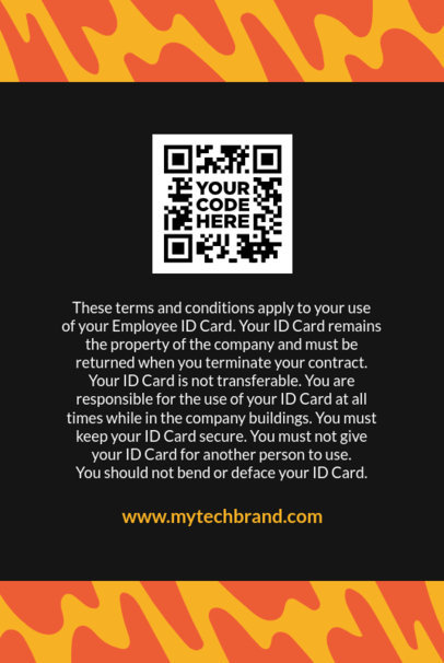 Placeit - Front ID Card Design Maker Featuring Headshot Pictures with ...