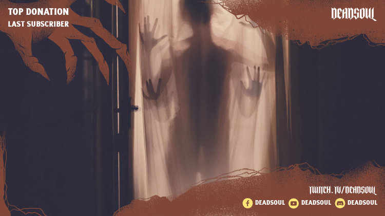 Placeit - Twitch Overlay Design Template Featuring a Horror Layout