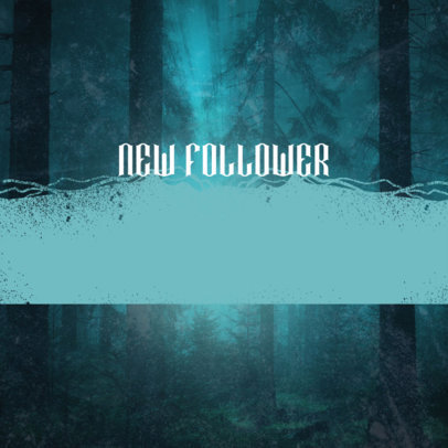 Placeit - Twitch Alert Box Template Featuring a Horror Layout