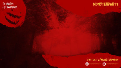 Placeit - Twitch Starting Soon Screen Design Template for a Horror Game ...