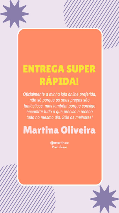 Placeit - Instagram Story Template for an Honest and Long Testimony