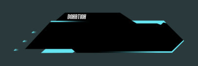 Placeit - Futuristic OBS Webcam Frame Overlay Template for Twitch Gamers