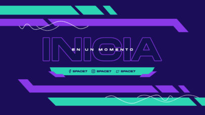 Placeit - Twitch OBS Webcam Frame Template for Gamers Featuring Modern ...