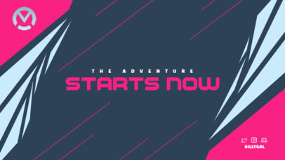 Placeit - Twitch Overlay Generator Featuring a Futuristic Styled-Theme