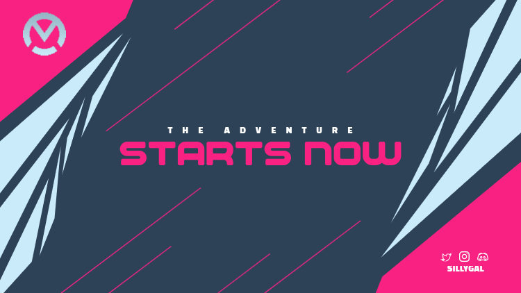 Placeit - Twitch Screen Generator Featuring a Starts Now Message