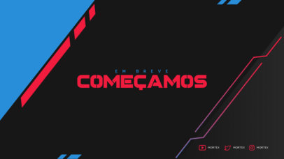 Placeit - Twitch Overlay Maker Featuring Starting Soon Screens