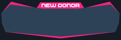 Placeit - Resub Twitch Alert Box Template Featuring a Modern Style