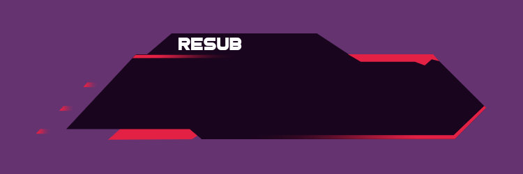 Placeit - Twitch Alert Box Template with a Futuristic Badge