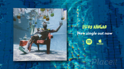 Placeit - Intro Video Template for an Artist's New Music Promo