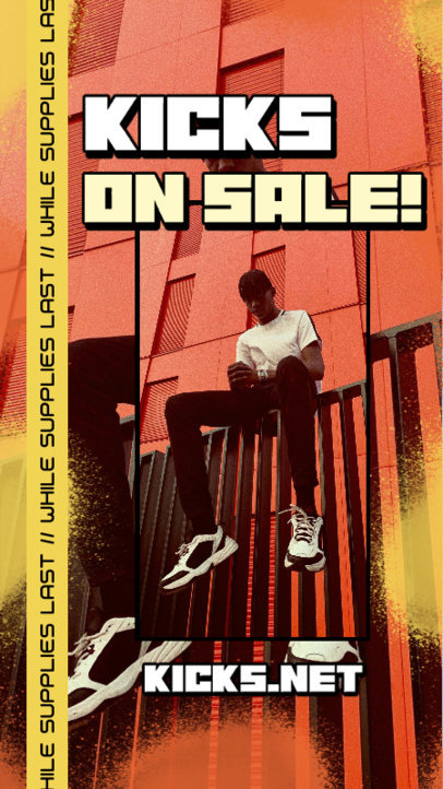 Placeit - Cool Instagram Story Creator for a Shoes Personalization Promo