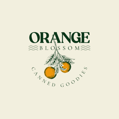 Placeit - Homemade Food Logo Template for a Natural Products Store