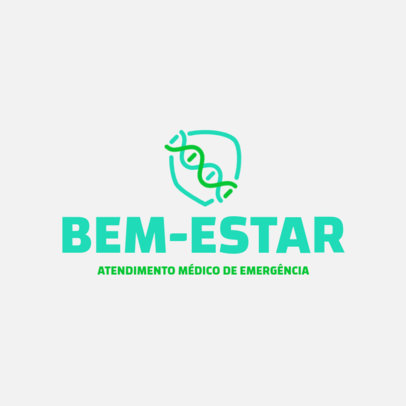 Placeit - Logo Maker for an Emergency Center Featuring a Heart Graphic