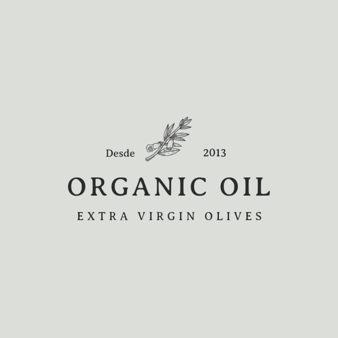 Placeit - Logo Generator for an Organic Olive Oil Brand Featuring a ...