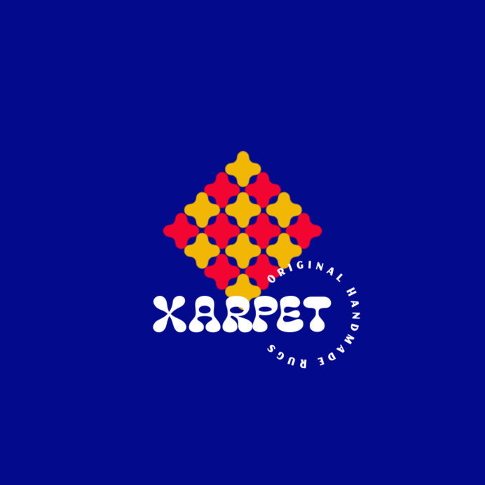 Placeit - Home Decor Logo Template for a Tufting Rugs Company