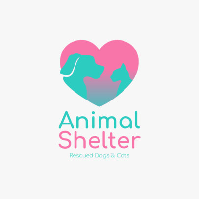 Placeit - Online Logo Template with Pet Graphics for Animal Shelters