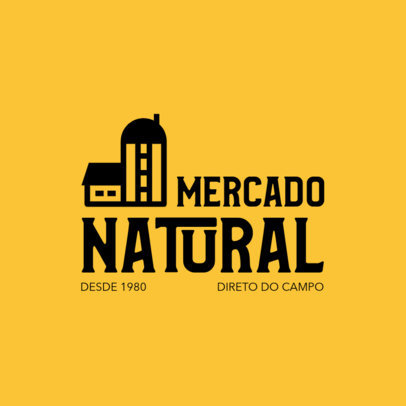 Placeit - Online Logo Creator for an Organic Food Market