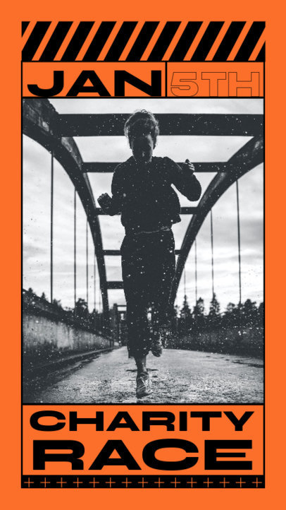 Placeit - Instagram Story Creator for a 10K Spring Break Runner Marathon