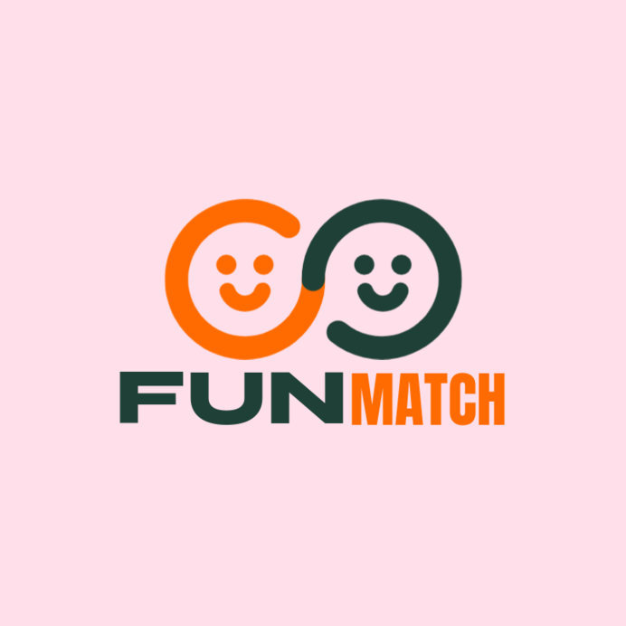 Placeit - Dating App Logo Generator Featuring Two Smiley Faces