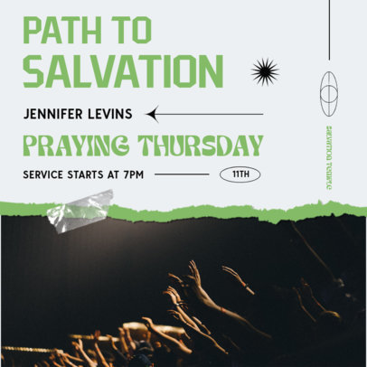 Placeit - Instagram Post Template with Modern Layouts for Christian ...