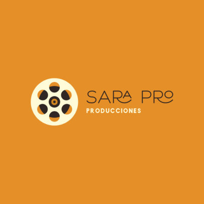 Placeit - Logo Template for a Production Studio with a Lens Graphic